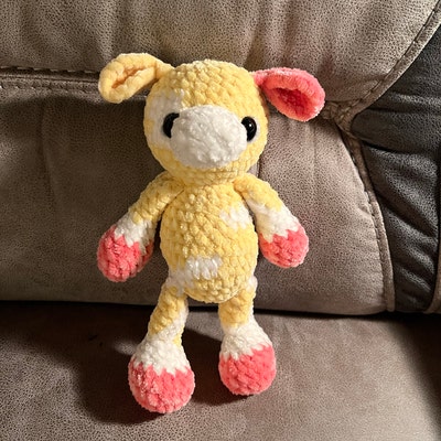 Longhorn Crochet Pattern Longhorn Cow Pattern, Amigurumi Longhorn Cow ...