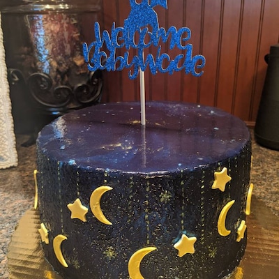 Custom Rocket Ship Cake Topper Rocketship Cake Topper Space - Etsy