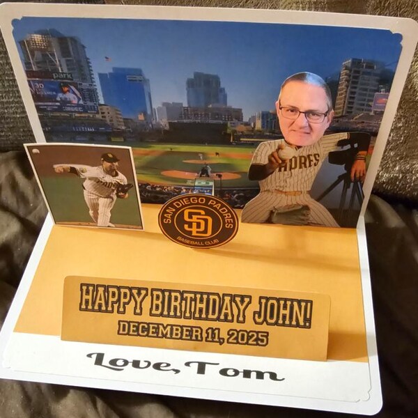 Anniversary or Wedding BOBBLEHEAD Pop up Card Personalized - Etsy