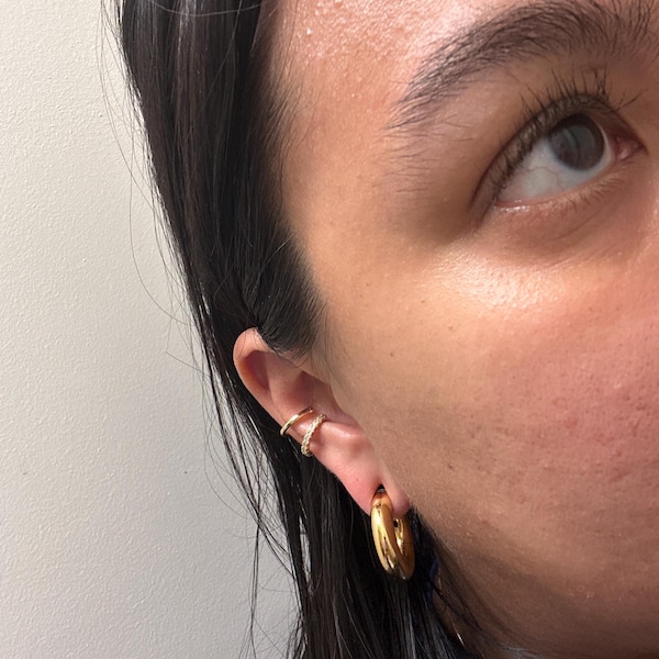 2 Pairs Black Stainless Steel Ear Spirals Tapers Gauges 0g 2g 4g 6g 8g ...