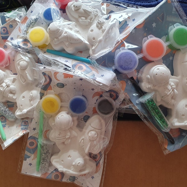 Bulk Mix Plaster Painting Pack Vehicles Princess Animal Fruit Moon Star ...