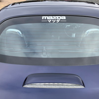 MAZDA Japanese Car Decal - Etsy UK