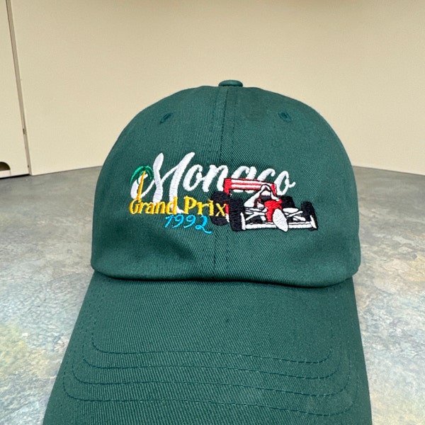 Monaco Grand Prix 1989 Hat, Monaco Hat, F1 Hat, Formula 1 Hat, Monaco ...