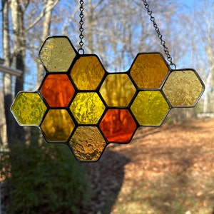 Landscape Stained Glass Pattern Stained Glass Patterns - Etsy