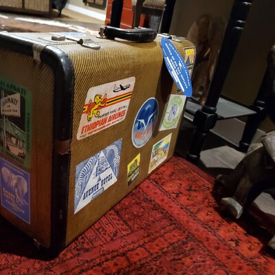 Luggage Decal, Suitcase Sticker, Hotel Luggage Label, Planner Decal ...