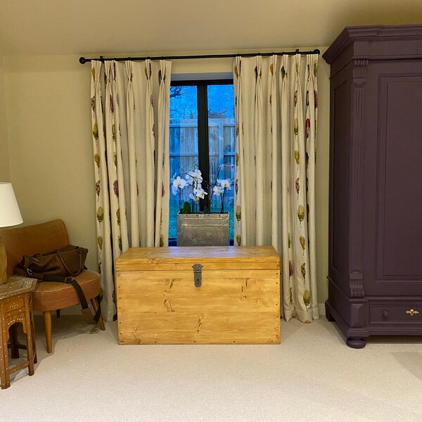 Rustic Wooden Chest, Blanket Box, Ottoman. Bespoke Sizes Available ...