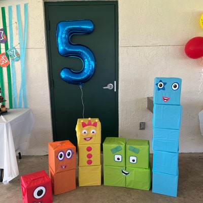 Numberblocks Glasses 7 Party Favor/photo Prop Svg Png - Etsy