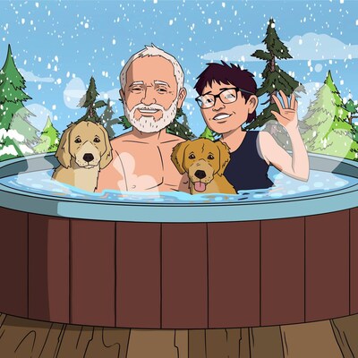 Custom Royal Pets Portrait, Group Fish Portrait, Gift for Fish Owner - Etsy