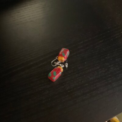 Neon Toadstools: Handcrafted Polymer Clay Desk Friends and Charms ...