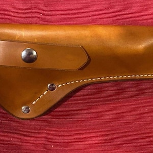 Revolver .22lr Holster Ruger Wrangler Heritage Rough Rider Hand Crafted ...