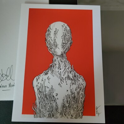 Corruption / 5 X 7 Matte Fine Art Print / Strange / Surreal / Dark Art ...