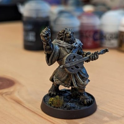 Yellow Cultist D&D Villain 3D Printed Resin Miniature by Astland 3D ...