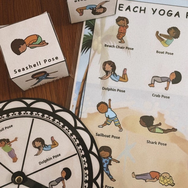 Mindfulness Breathing Exercises Activities Cards for Kids, Finger ...