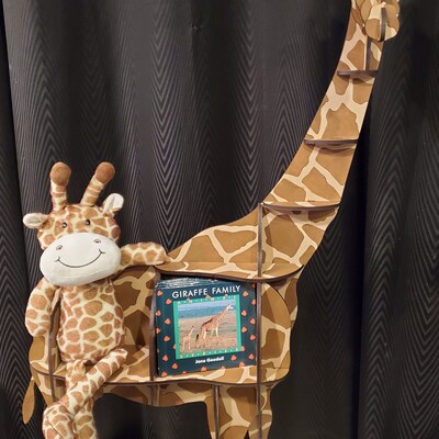 TRICERATOPS SHELF Dxf Plan Laser Cutting File, Dinosaur Home Decor ...