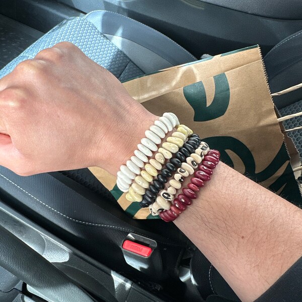 Coffee Bean Bracelet - Etsy