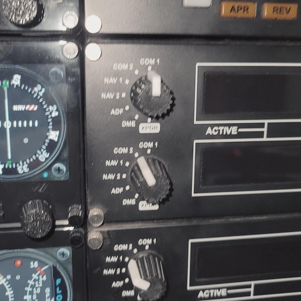 GA Switch Panel Module - Flight Simulator - Home Cockpit Panels - Etsy