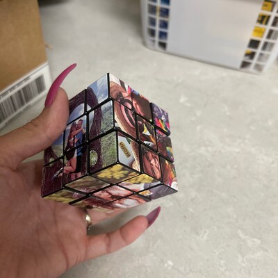 Custom Photo Puzzle Cube Expedited Shipping - Etsy