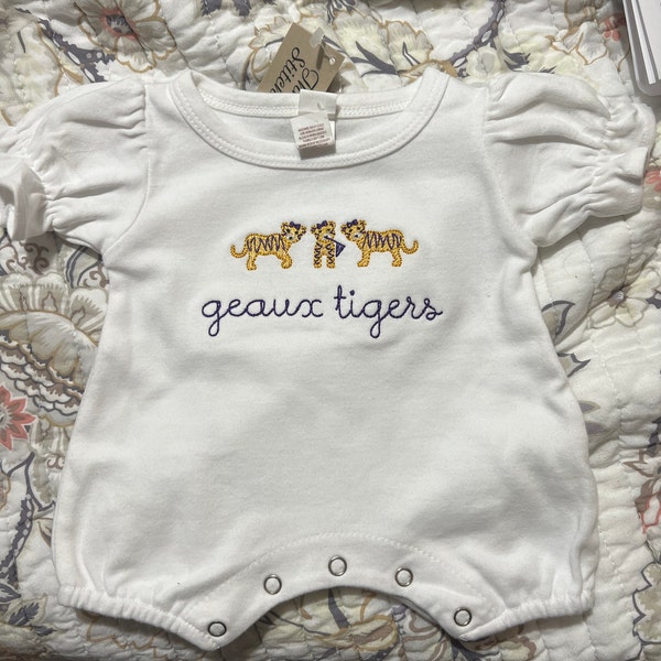 Light Fill Girl Tiger Trio Embroidery Design - Etsy