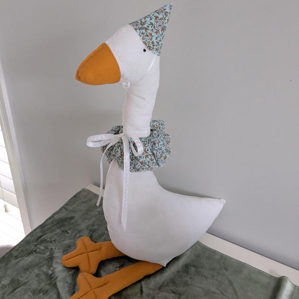 Goose Sewing Pattern, Goose Soft Toy Pattern, Stuffed Animal, Plush ...