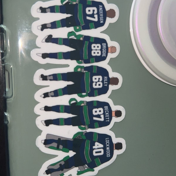 Vancouver Vipers Team Sticker - "playing for Keeps" Series by Becka ...