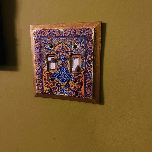 Light Switch Cover, Moroccan Inspired - Etsy