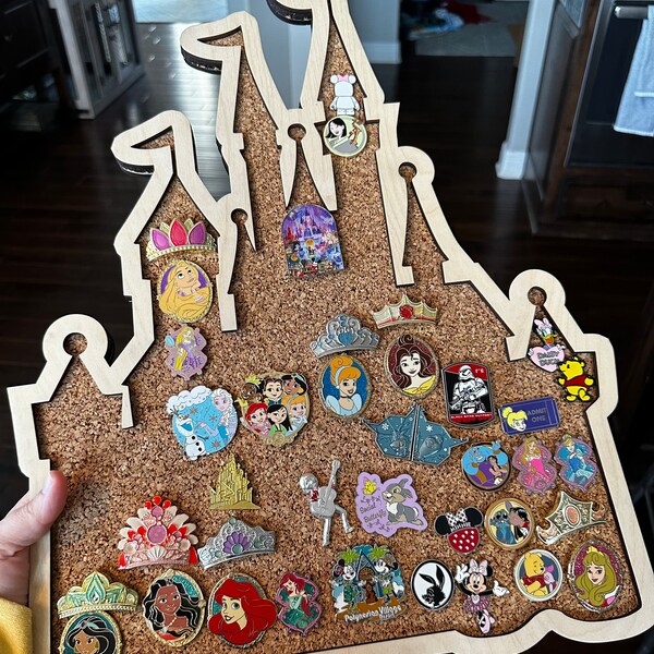 Castle Personalized Trading Pin Display Board Pin Trading & Collecting ...
