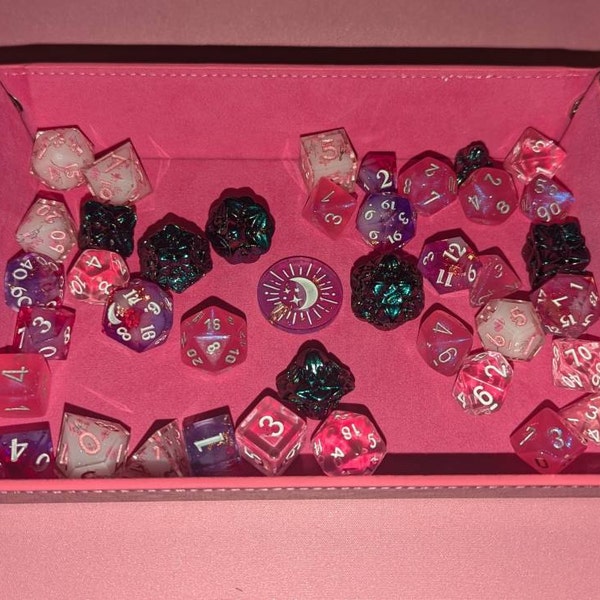 Metal Dice Tin DND RPG Storage Box - Etsy