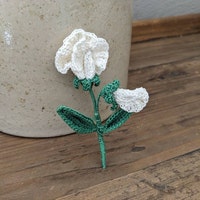 Crochet Peace Lily Pattern Photo Tutorial Crochet Plant Pattern - Etsy UK