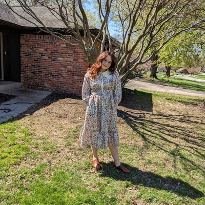 Cottage Core Dress,victorian Dress,vintage Dress, Victorian Skirt ...