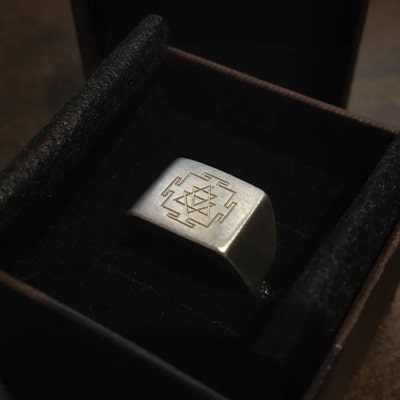 Kingsman Ring / Personalized / Signature / Engraving / Sterling Silver ...