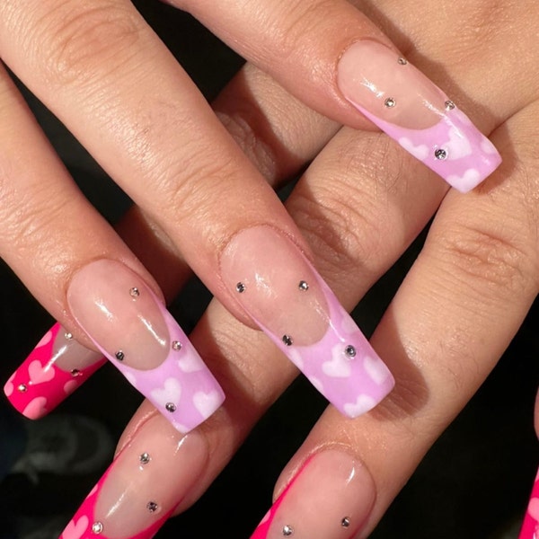 CLASSIC | Luxury, Durable + Reusable Press on Nails | Short Square ...