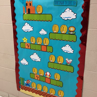 Mario Scene Set SVG, EPS, PNG, Dfx Cut Files for Use With Silhouette ...