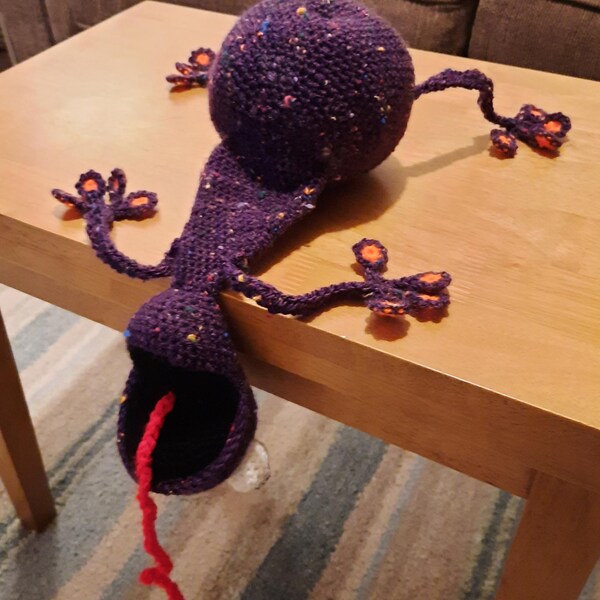 The Original Squashed Frog Door Stopper Amigurumi Instant Download PDF ...