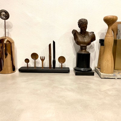 Round Walnut Wooden Spoon Handcarved Spoon Peanut Butter - Etsy