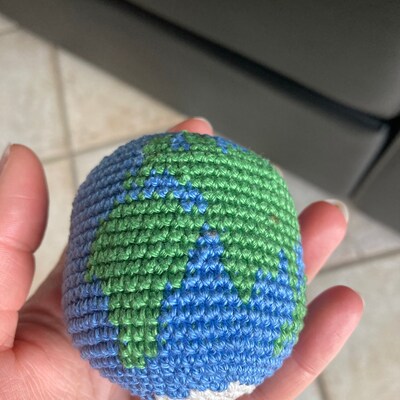 Crochet Patterns Amigurumi Stuffed Earth Planet PDF / Instant Download ...