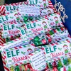 ELF Kisses Treat Bag Christmas Toppers, Printable Christmas Toppers ...