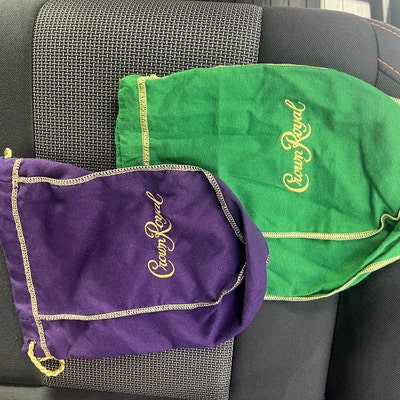 Crown Royal Bags Your Choice of Many Colors / Styles Variety Build a ...