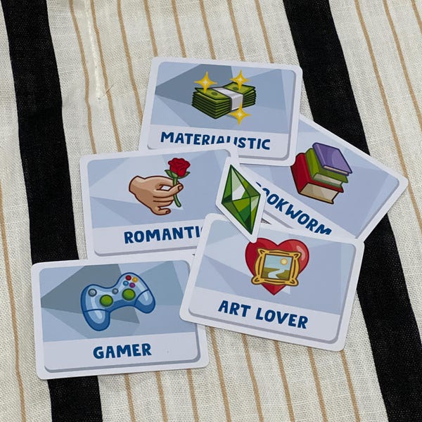 Sims 4 Trait Stickers - Etsy