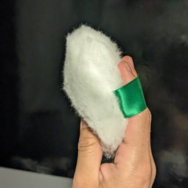 Lollipop Body Powder Puff, Dusting Powder Puff With Handle, Pink Bow or ...