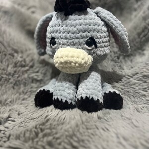 Amigurumi Donkey Pattern, Plush Pattern, Donkey Toy, Christmas, Crochet ...