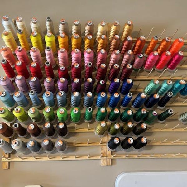 80 Spool Thread Rack-3 Inch Industrial Spools -extra Large Spools - Etsy