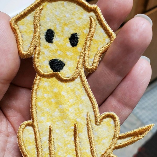 4" Labrador Puppy Patch, Any Color! Custom Made! AP33 - Etsy