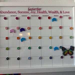 Number Magnets for Magnetic Calendar // Day Magnets // BEST SELLER ...