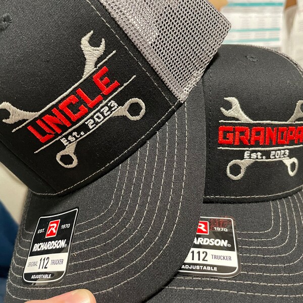 Custom Auto Repair Hat | Embroidered Mechanic Garage Cap | Personalize ...