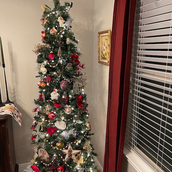 Tree Topper Star Lightweight Christmas Tree Topper Pearl Tree Topper ...