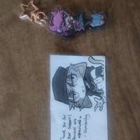 Fan Made Double Sided Acrylic Keychains Remi, Joni, DJ Bop, Azuki, CTL ...