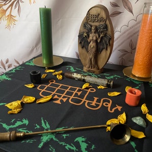 Bathin Sigil Necklace // Ars Goetia Demon Seal// Lesser Key of - Etsy