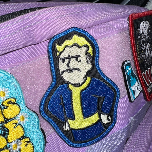 Vault Boy Embroidered Patches - Etsy