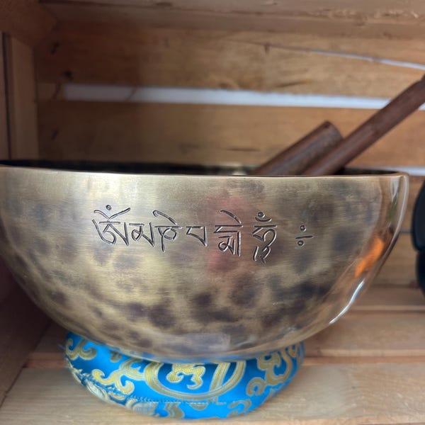 45 Cm Diameter, Traditional Tibetan Drum DHYANGRO for Buddhist Rituals ...