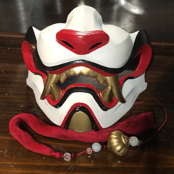 Lion Oni Mask - Etsy